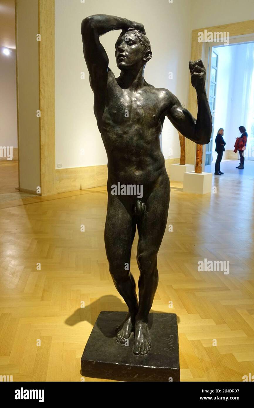 The Bronze Age by Auguste Rodin, 1875-1876 Stock Photo - Alamy