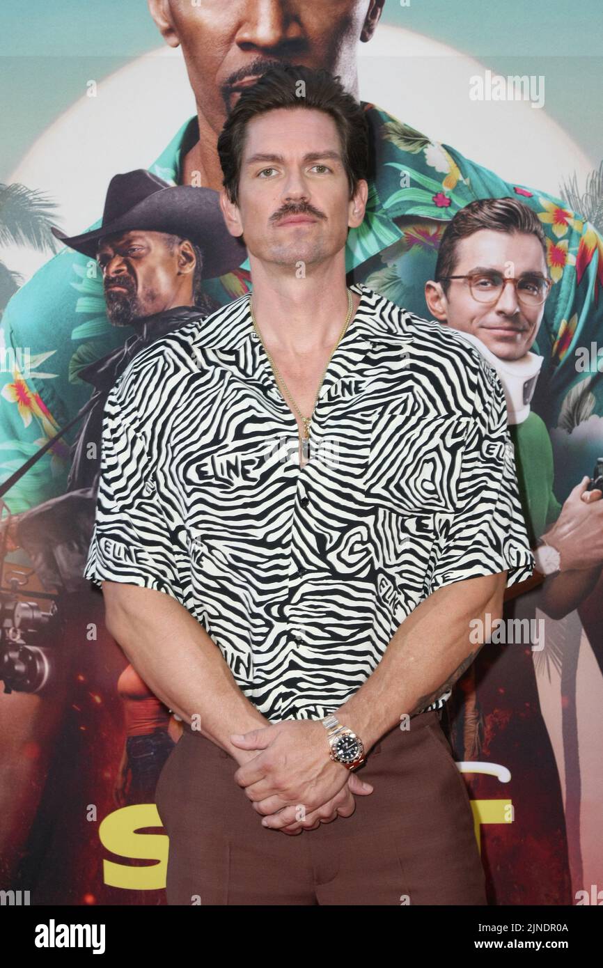 Steve Howey attends the World Premiere of Netflix's "Day Shift" on ...