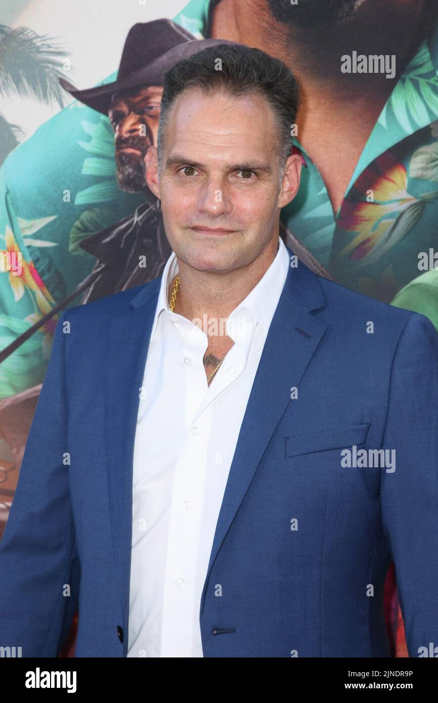 J.J. Perry attends the World Premiere of Netflix's "Day Shift" on ...