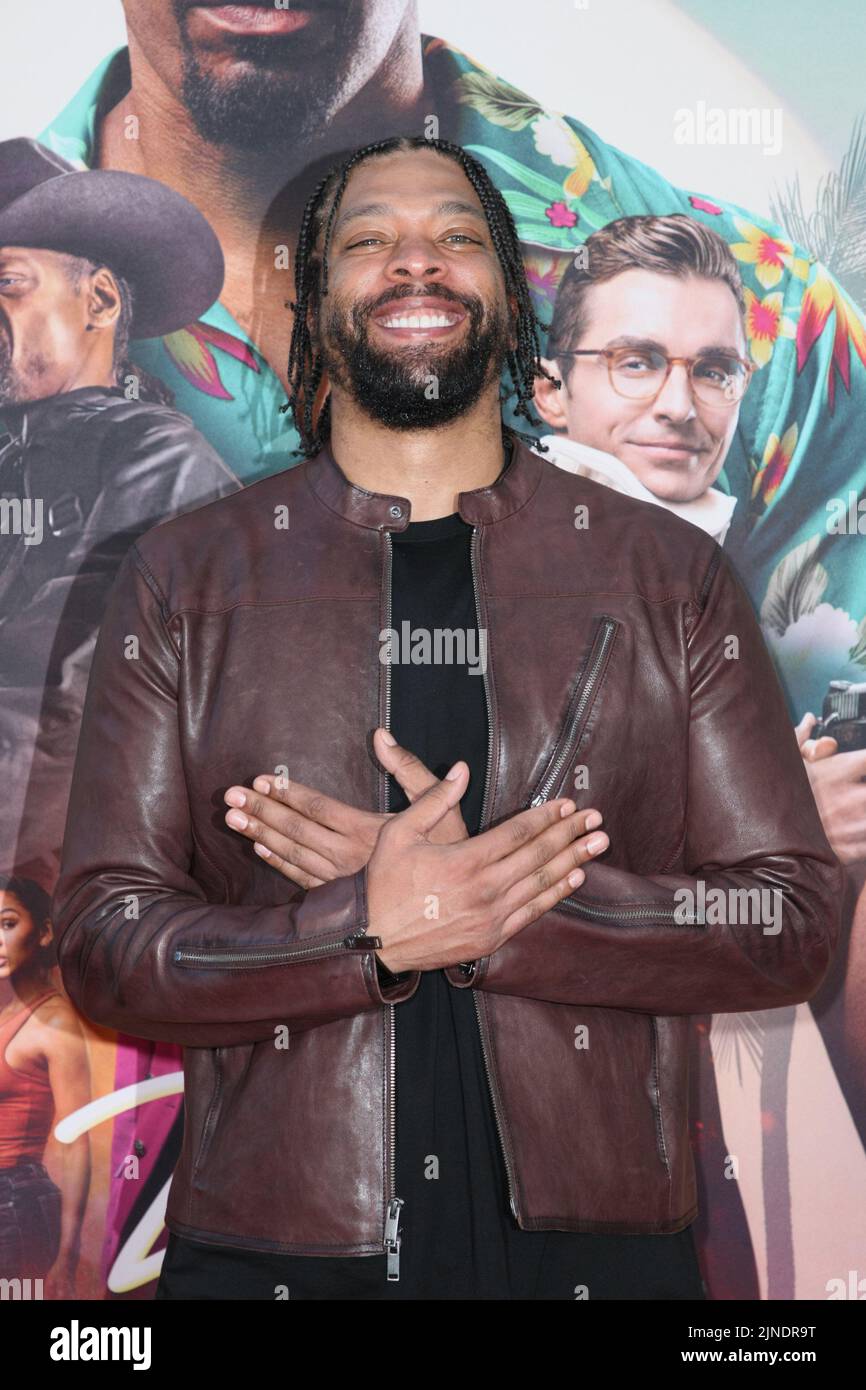 Deray Davis attends the World Premiere of Netflix's "Day Shift" on ...