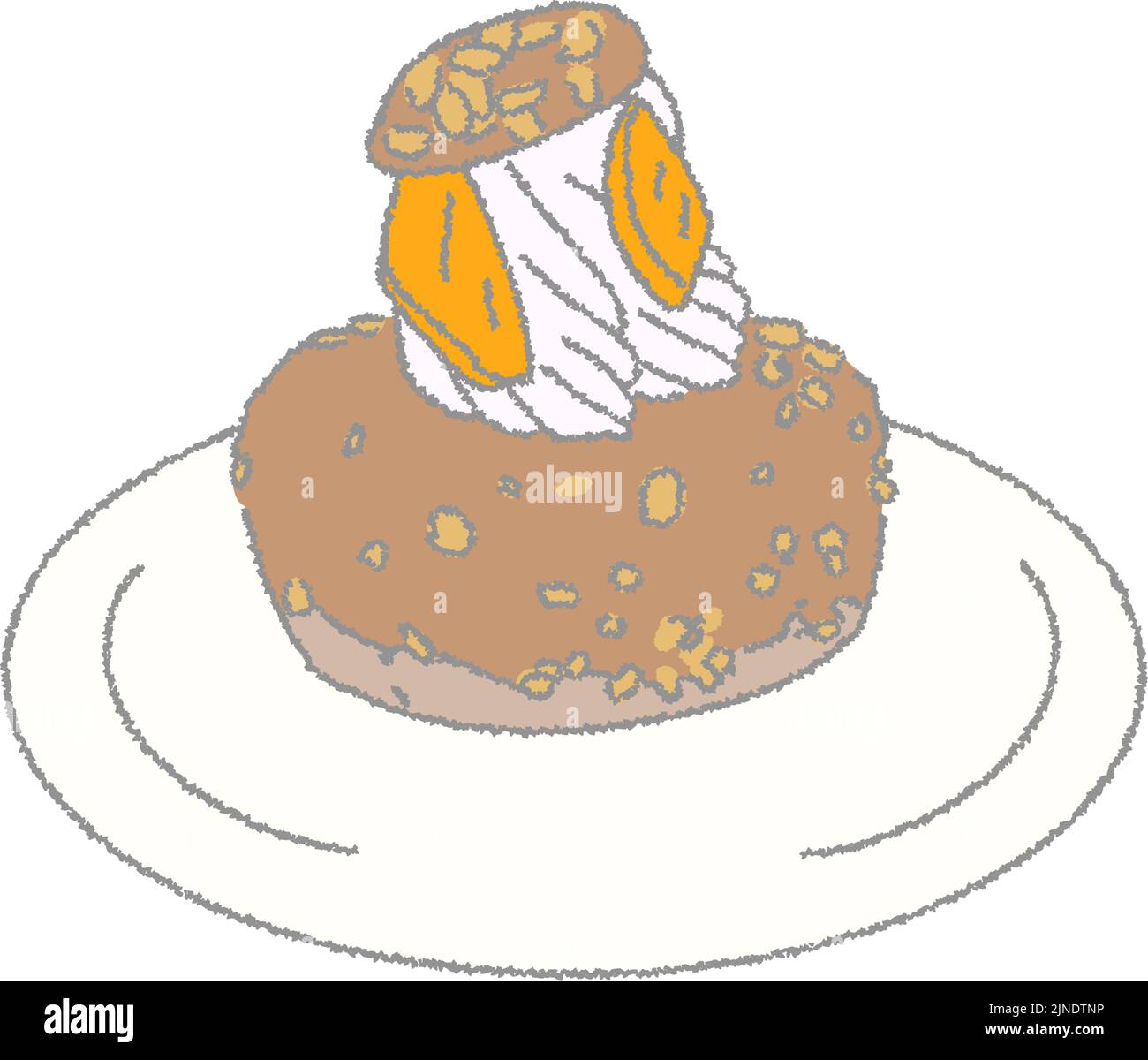 Painted cream Stock Vector Images - Alamy