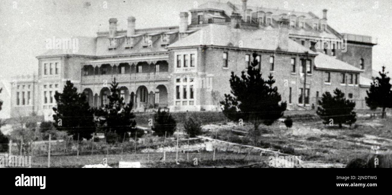 The Carrington Hotel Katoomba 1890 Stock Photo - Alamy