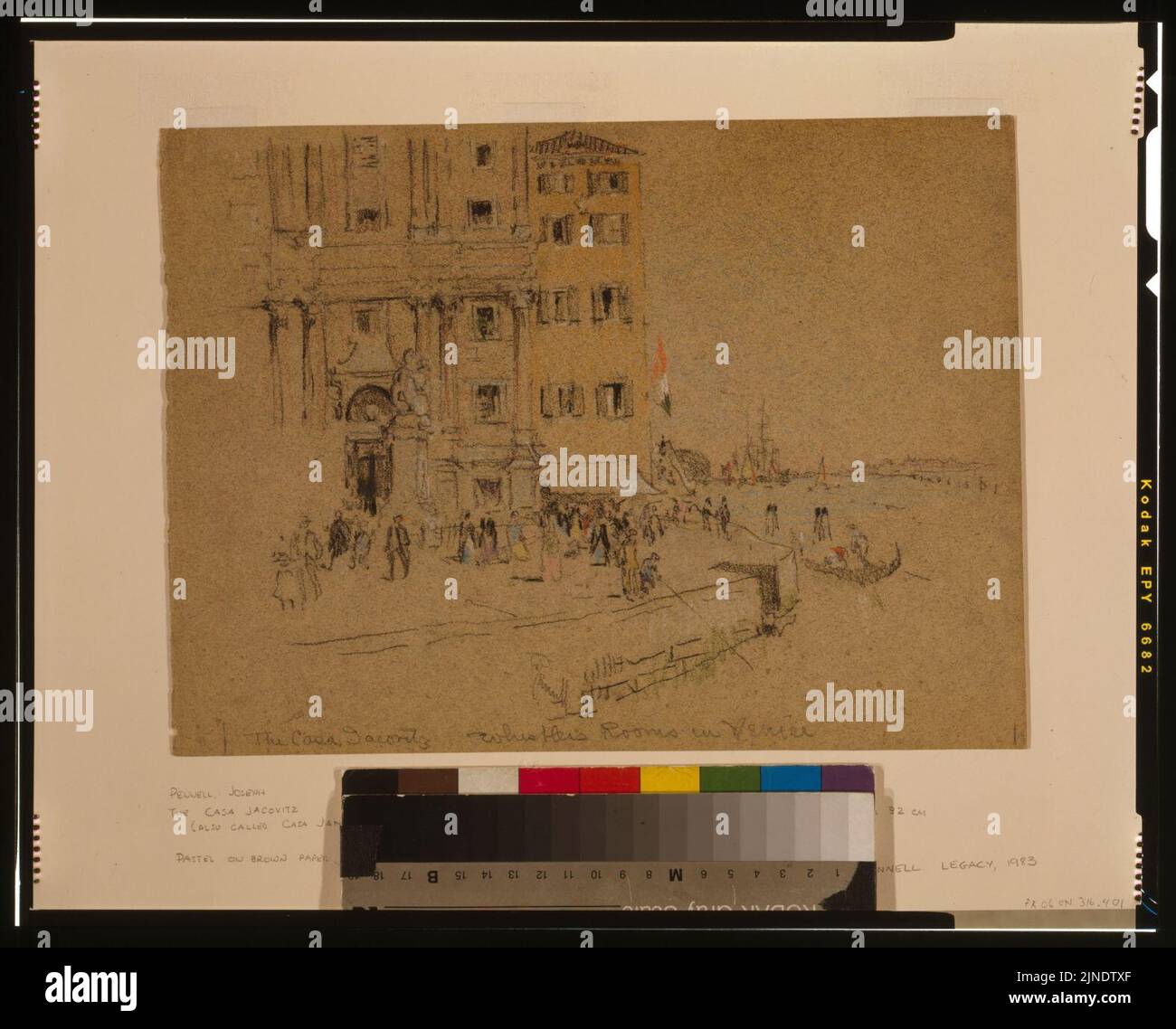 The Casa Jacovitz (i.e., Jankowitz) - Whistler's rooms in Venice - Jo ...