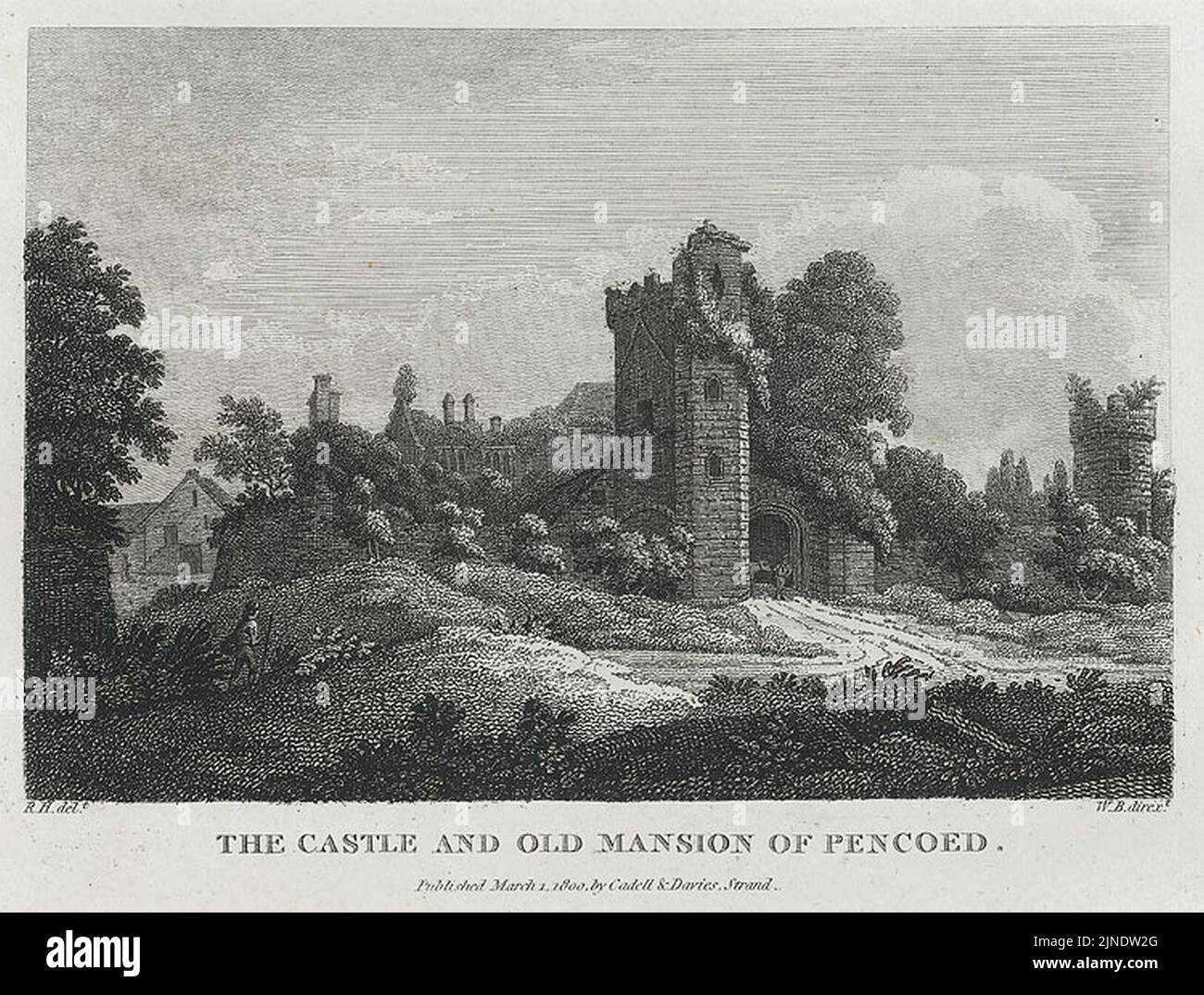 Pencoed castle hi-res stock photography and images - Alamy