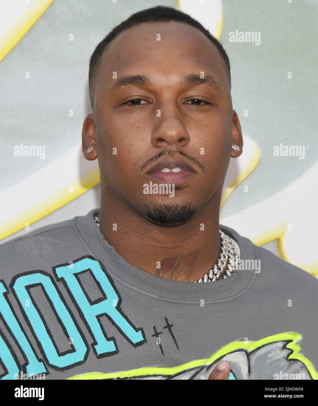 Los Angeles, USA. 10th Aug, 2022. Watts Homie Quan arrives at the ...