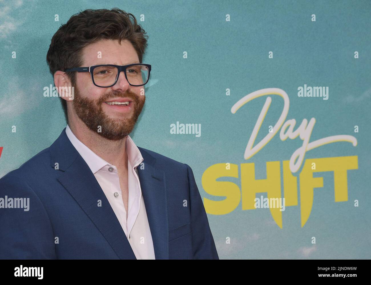 Tyler Tice arrives at the Netflix's DAY SHIFT World Premiere held at ...