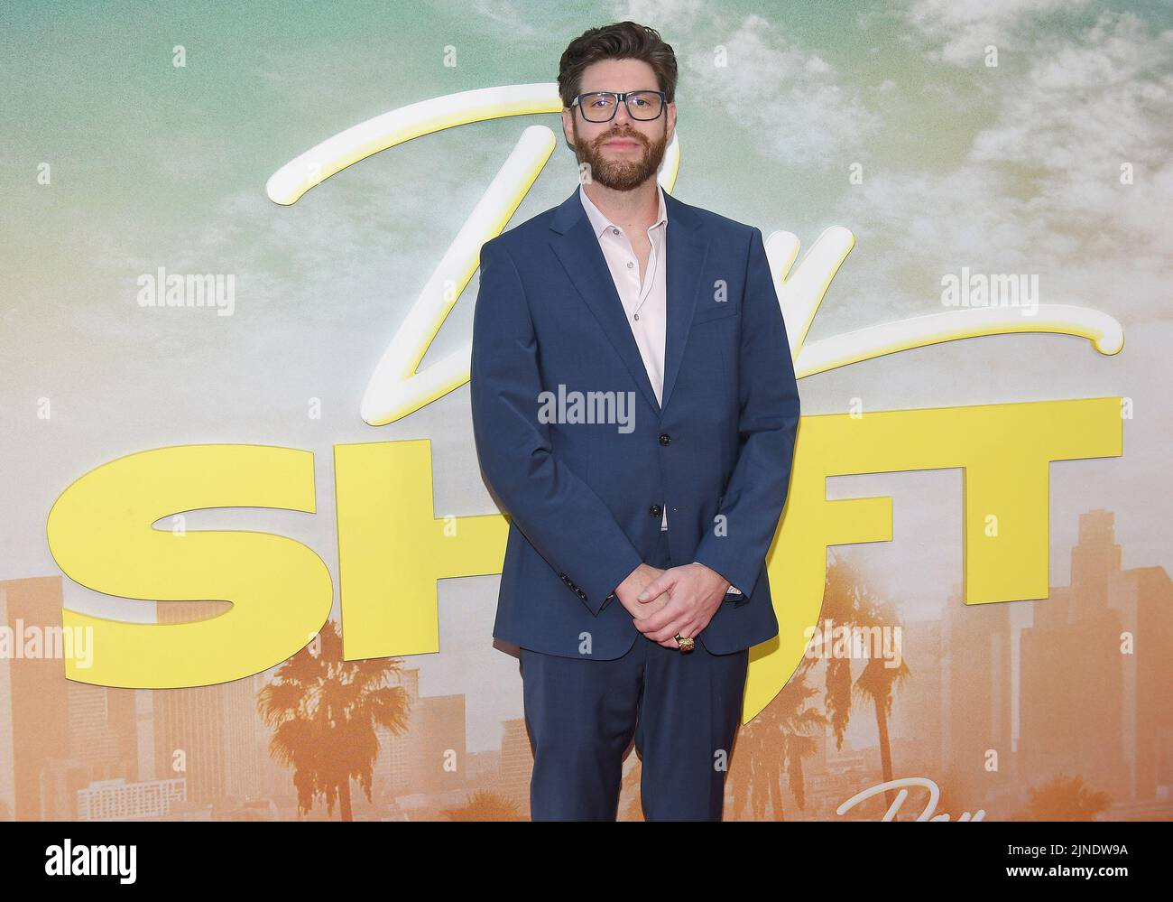 Tyler Tice arrives at the Netflix's DAY SHIFT World Premiere held at ...