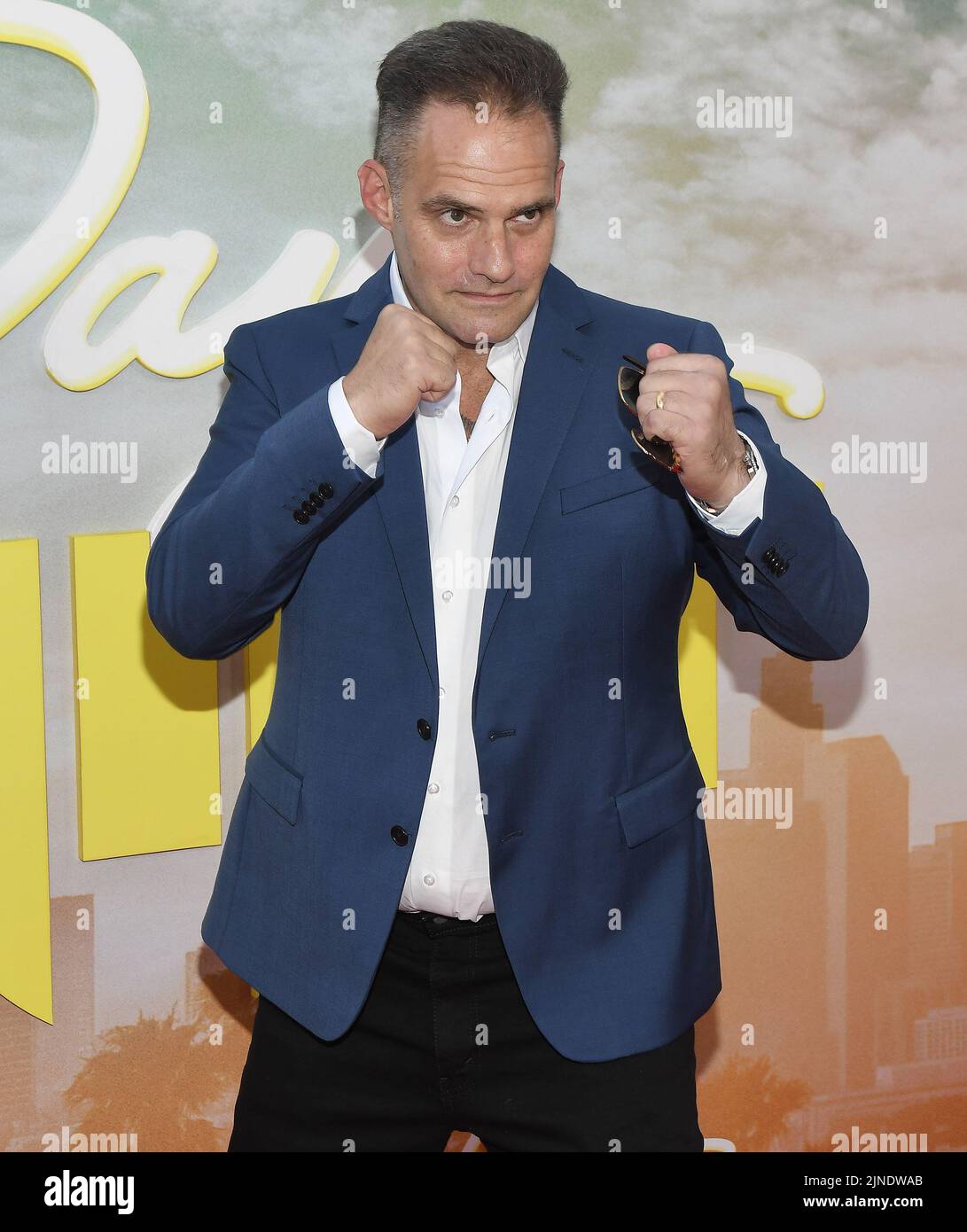 J.J. Perry arrives at the Netflix's DAY SHIFT World Premiere held at ...