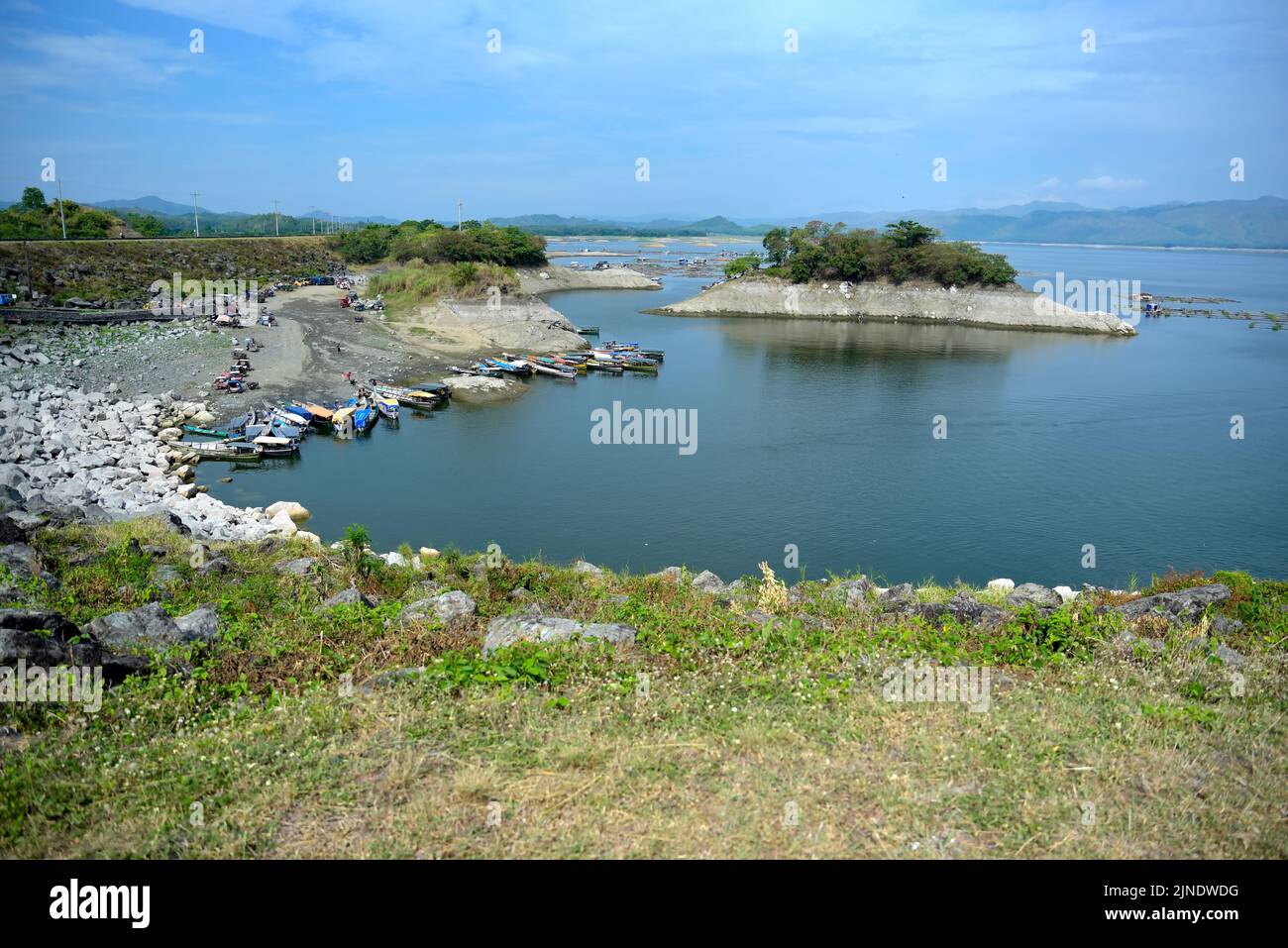 Santiago city, Isabela, Philippines, July 4, 2022, around Magat Dam ...