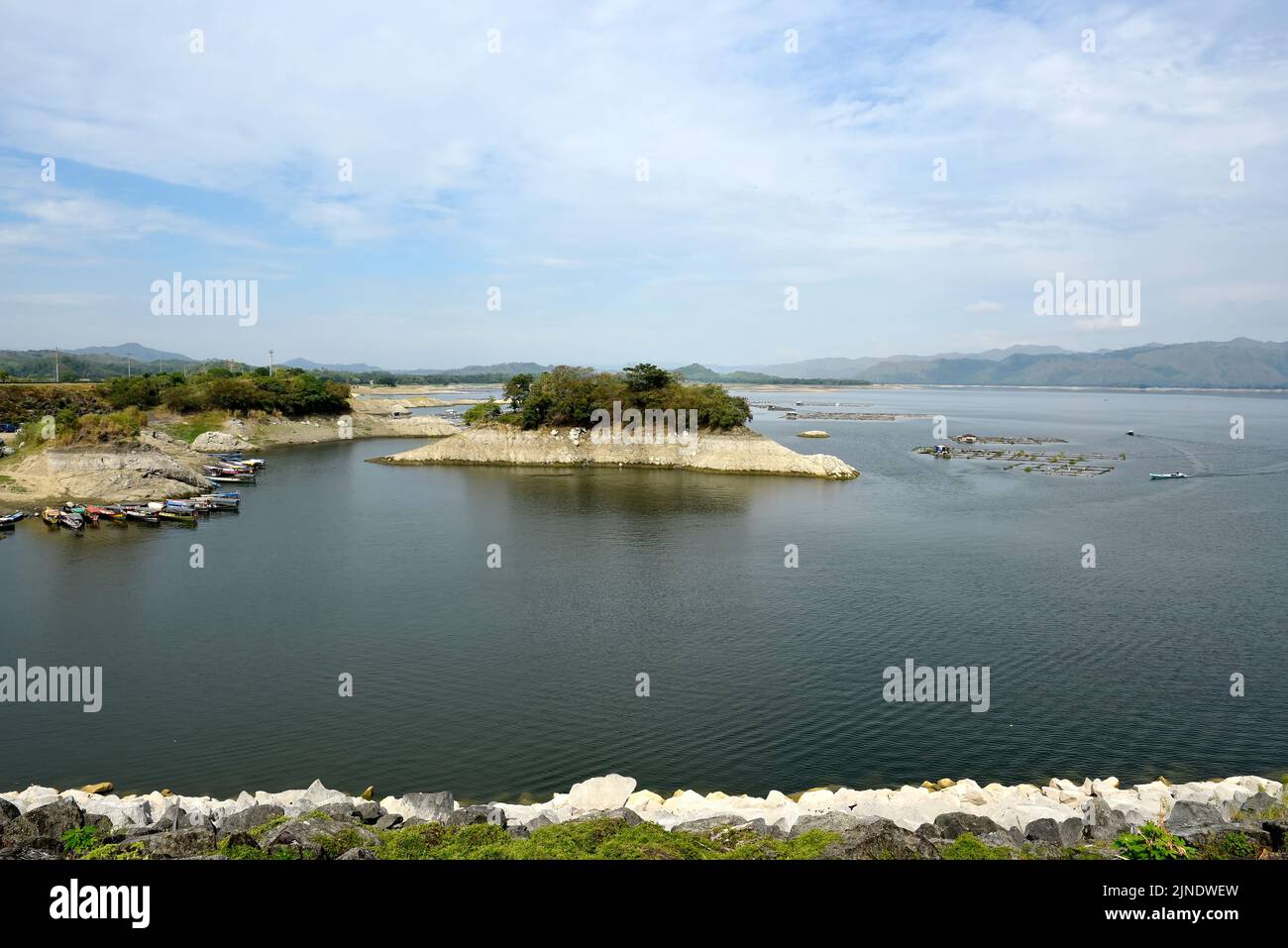 Santiago city, Isabela, Philippines, July 4, 2022, around Magat Dam ...