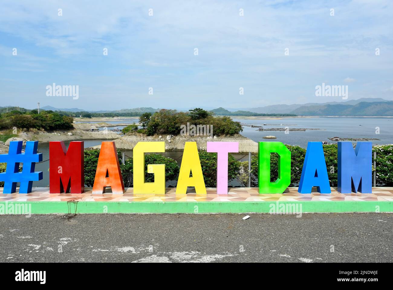 Santiago city, Isabela, Philippines, July 4, 2022, around Magat Dam ...