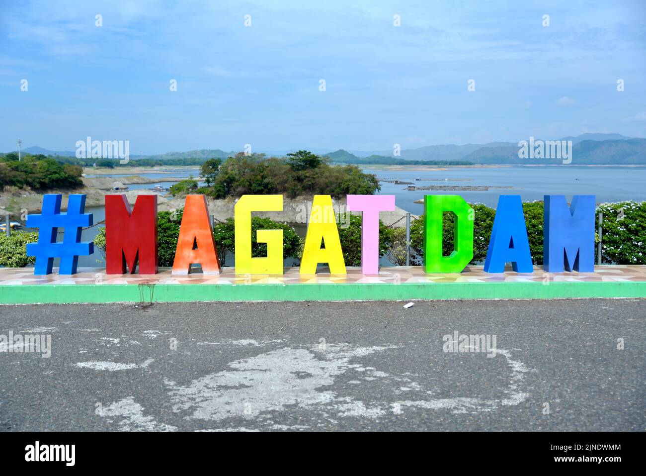 Santiago city, Isabela, Philippines, July 4, 2022, around Magat Dam ...