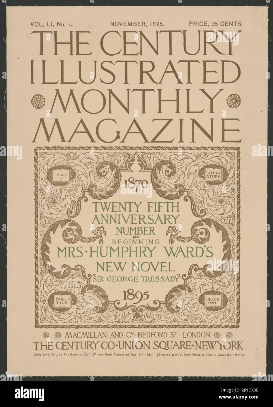 The Century illustrated monthly magazine. Twenty fifth anniversary ...