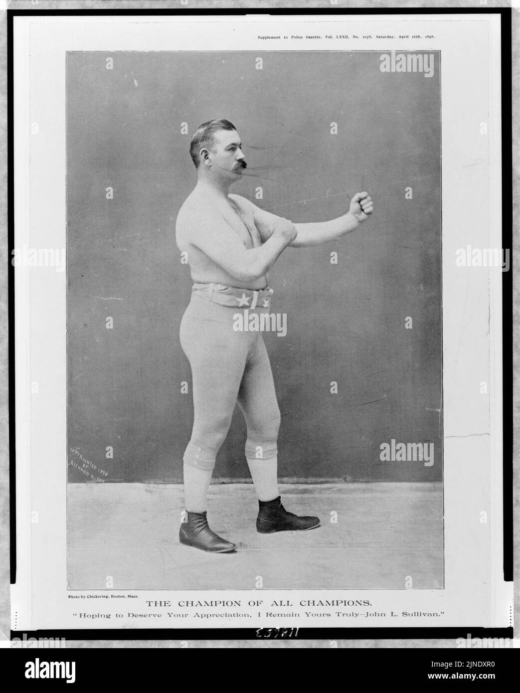 The champion of all champions-''Hoping to deserve your appreciation, I ...