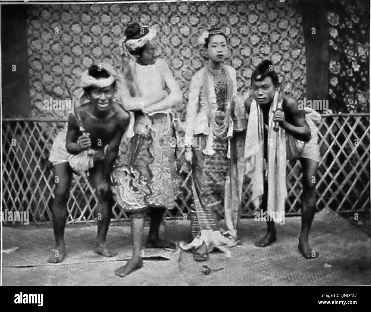 The characters in the play Stock Photo - Alamy