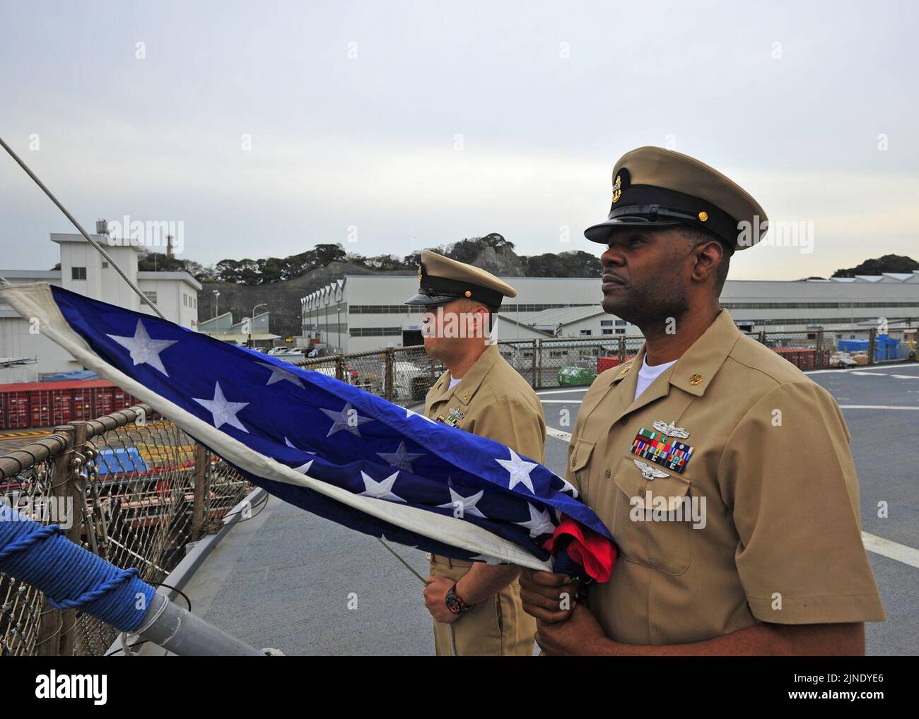 The Chief's Mess aboard USS Blue Ridge celebrates the CPO birthday ...