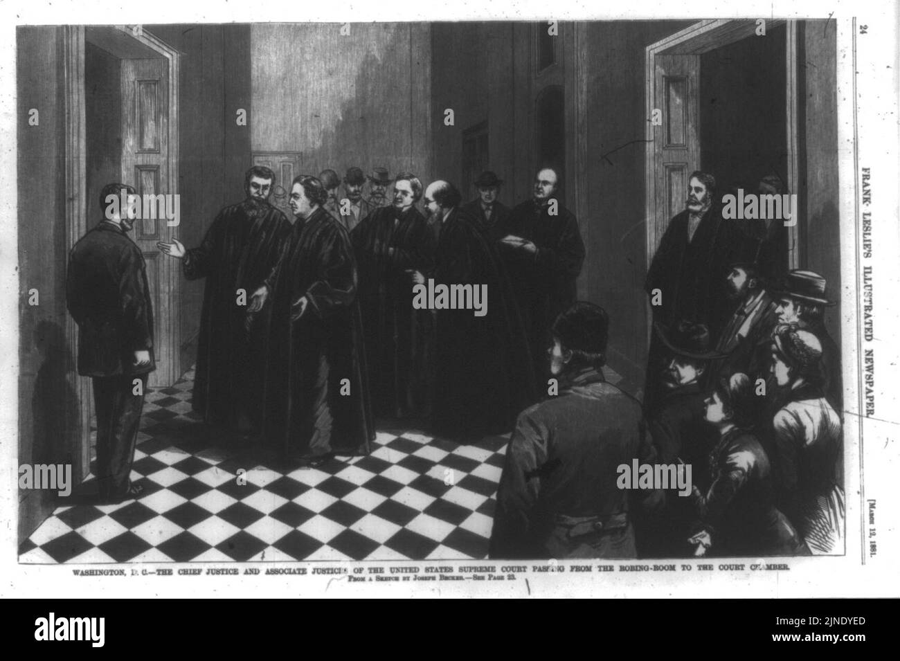 Supreme court chambers Black and White Stock Photos & Images - Alamy