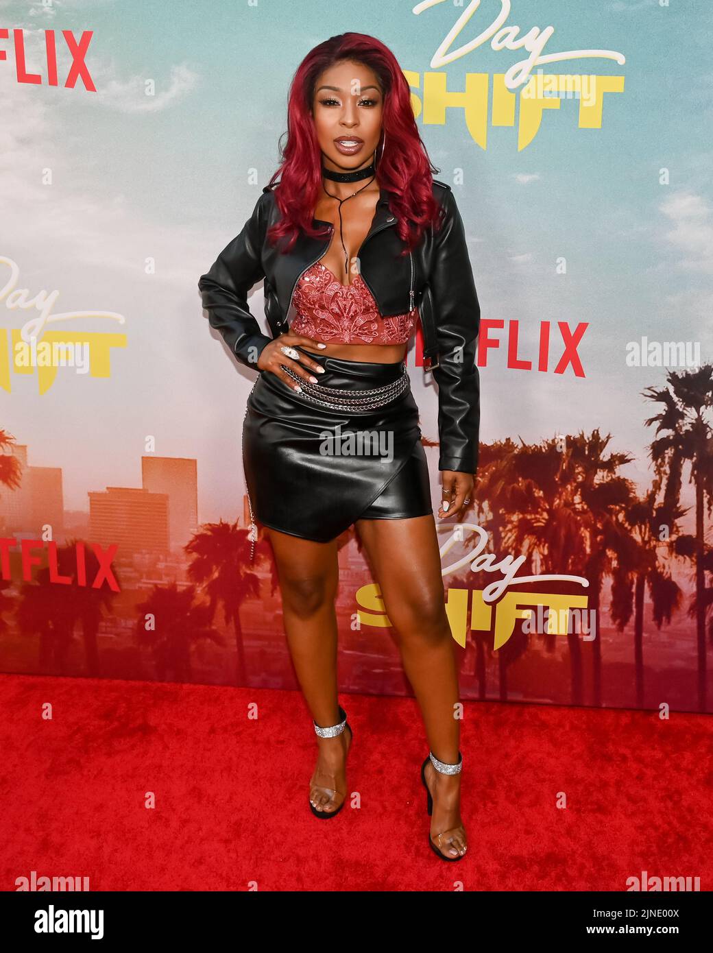 August 10, 2022, Los Angeles, California, USA: Porscha Coleman attends ...