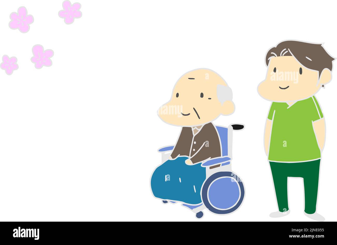 Nursing homes for the elderly Stock Vector Images - Alamy