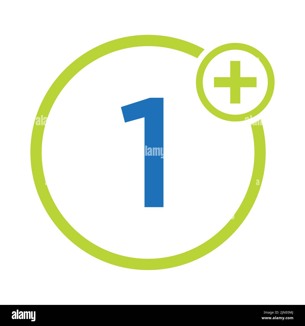 Healthcare Symbol Doctor and Medical Logo on Letter 1 Template. Doctors ...
