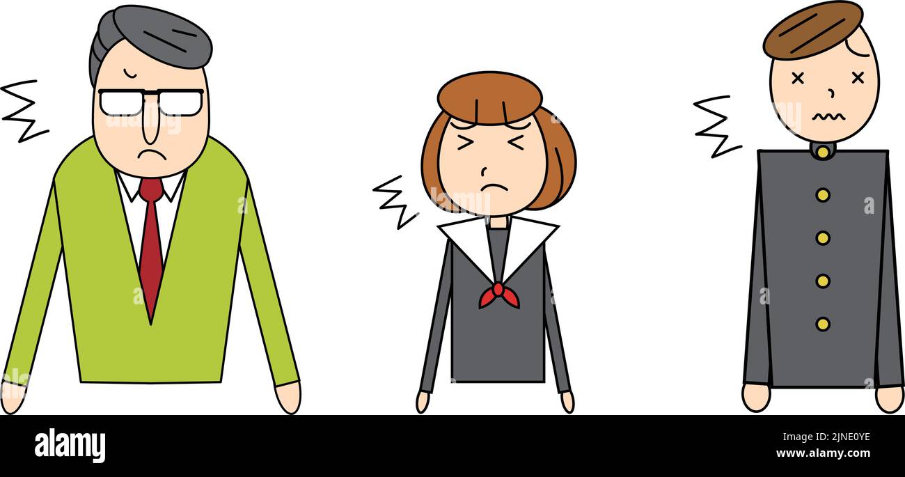 Student and teacher pattern illustration Stock Vector Image & Art - Alamy