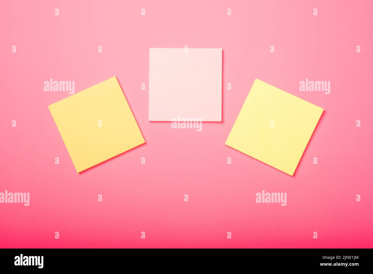 Pastel colour paper background for reminders, notes, memos, ingredients ...