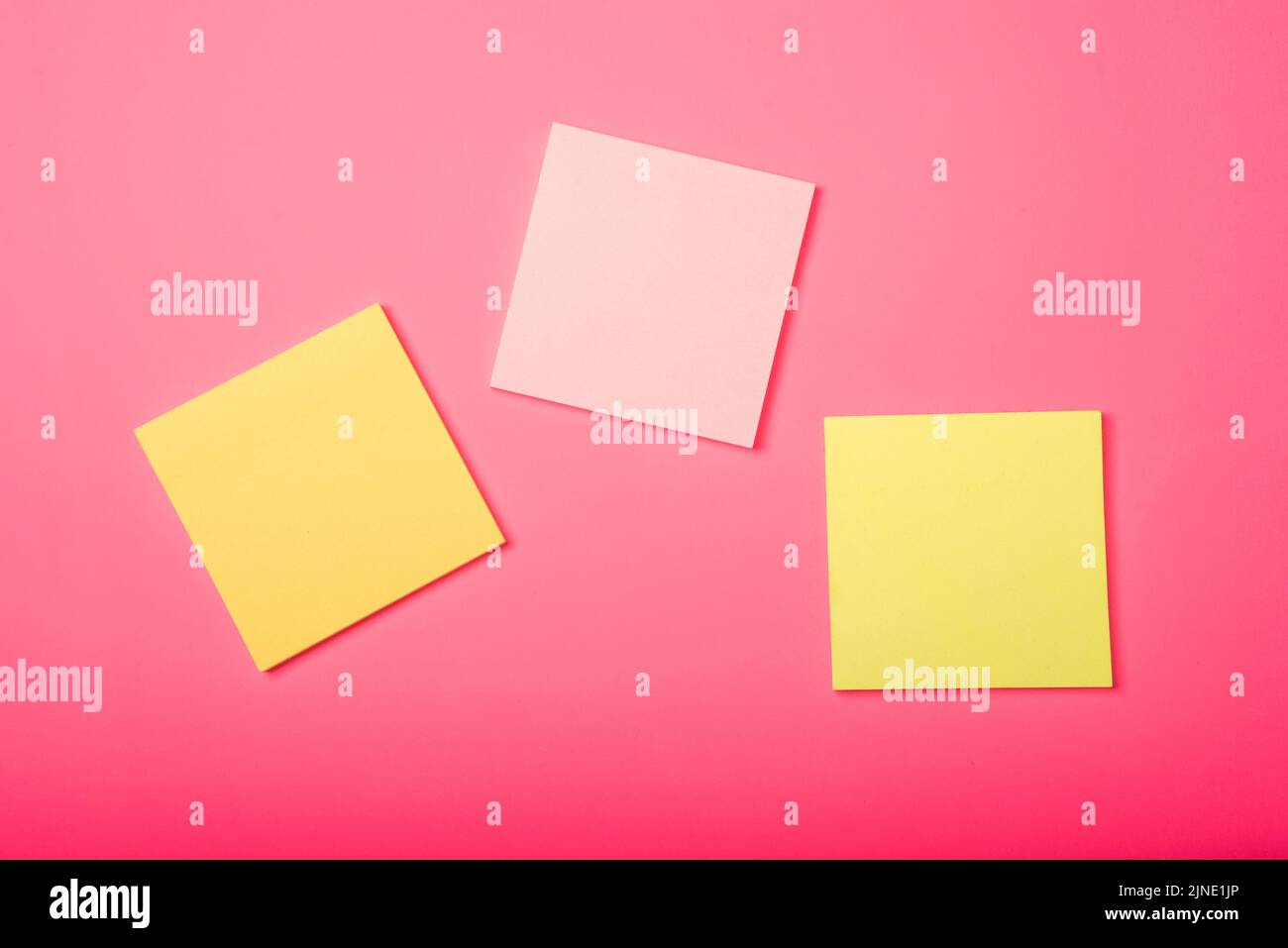 Pastel colour paper background for reminders, notes, memos, ingredients ...