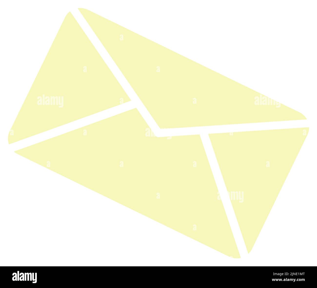 Simple illustration of a letter Stock Vector Image & Art - Alamy