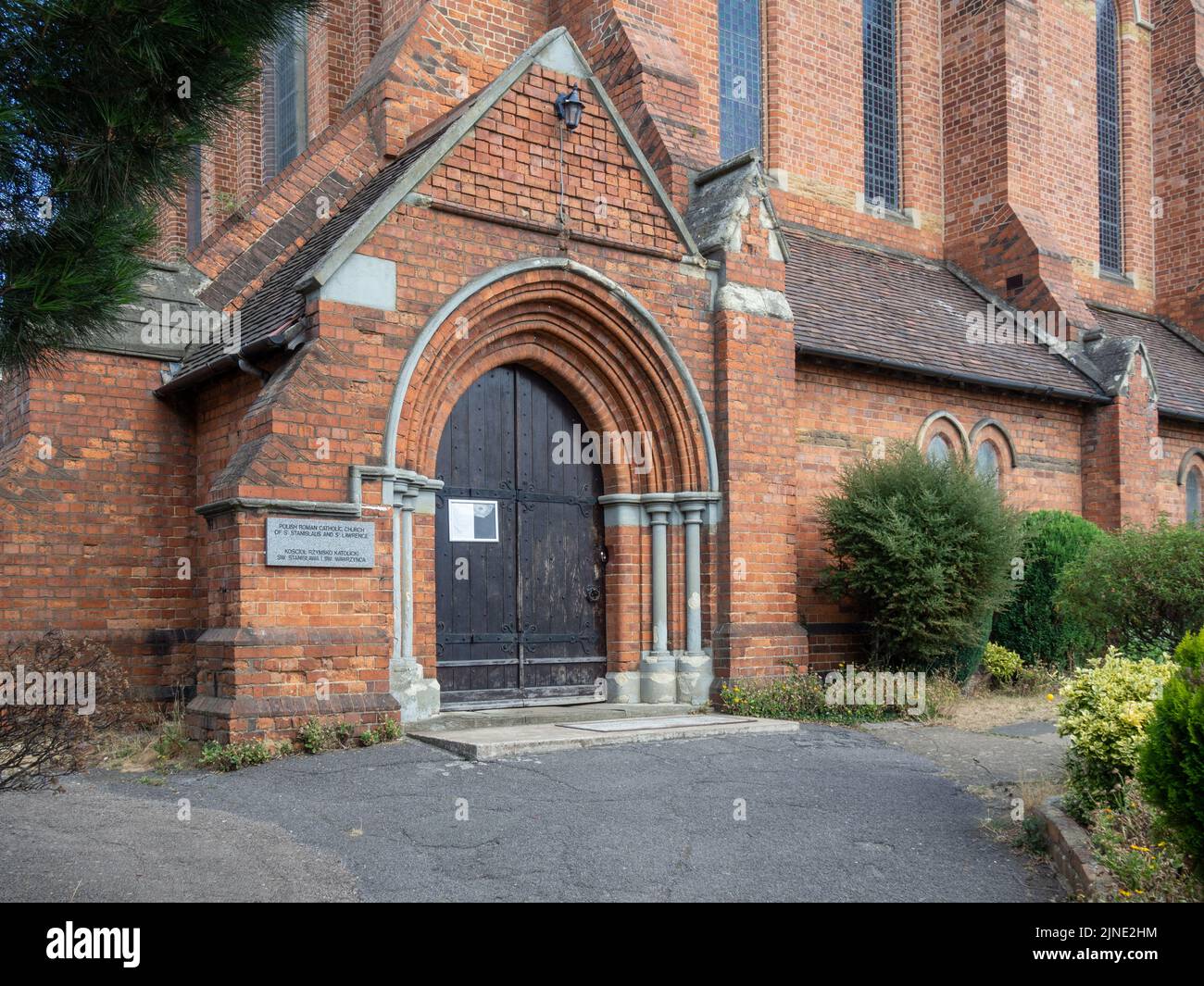 Polish Roman Catholic church of St Stanislaus and St Lawrence ...