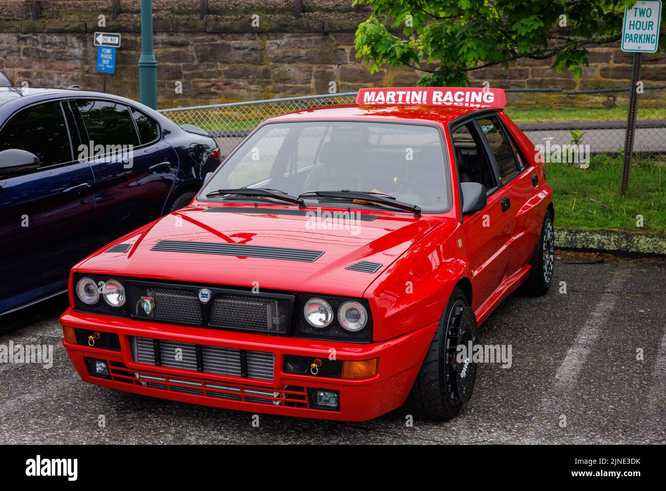 Lancia delta integrale martini racing hi-res stock photography and ...