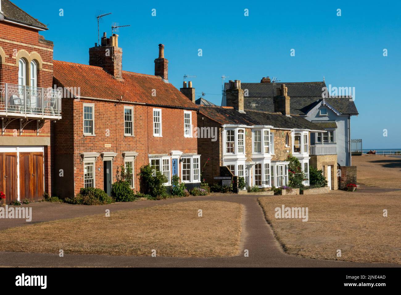 Southwold south green Stock Photo - Alamy