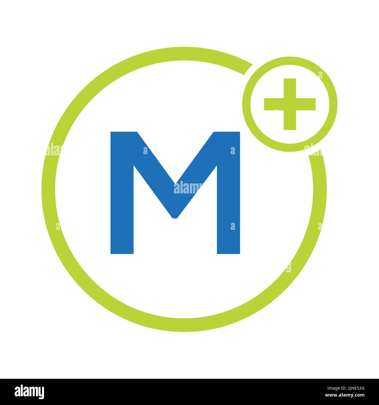 Healthcare Symbol Doctor and Medical Logo on Letter M Template. Doctors ...