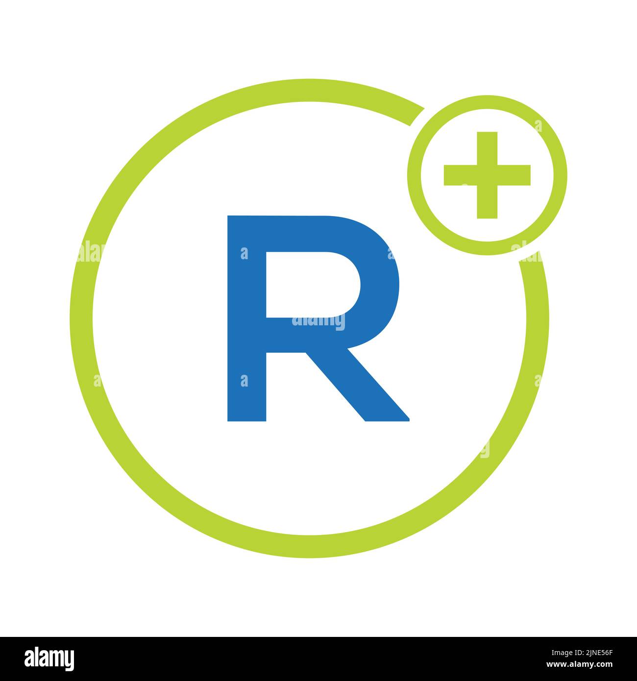 Healthcare Symbol Doctor and Medical Logo on Letter R Template. Doctors ...