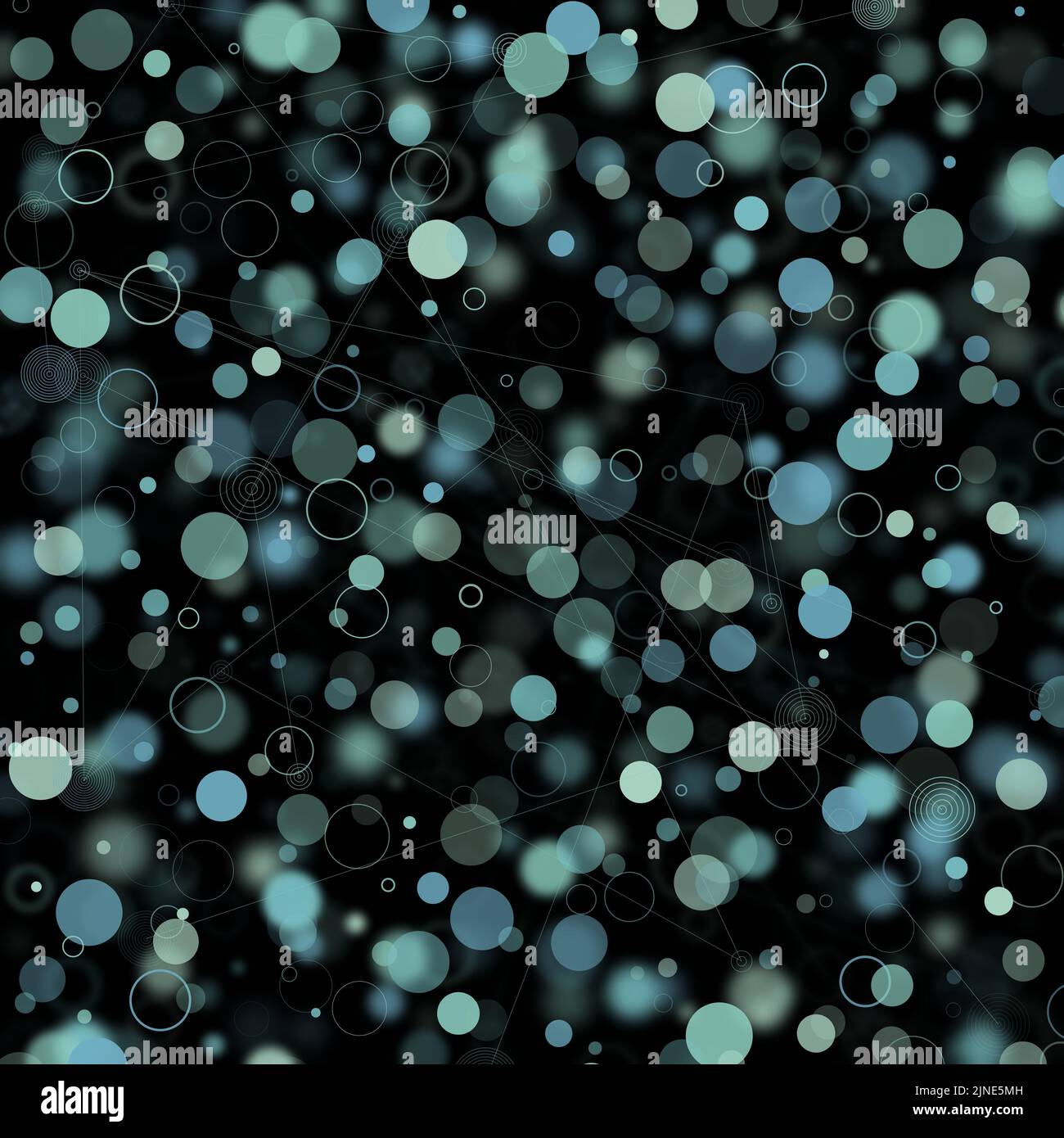 Illustration of an abstract light dots and blurred circles backdrop ...