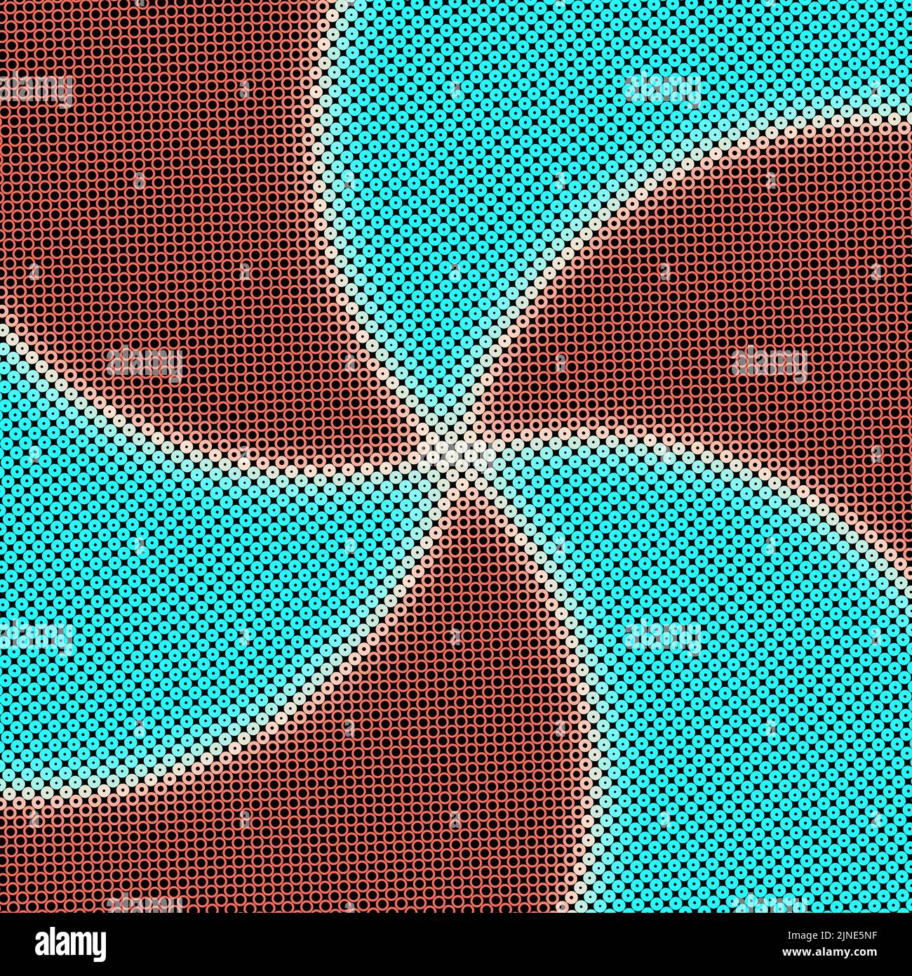 Modern Stylish Halftone Texture with Random multicolored Size circles ...