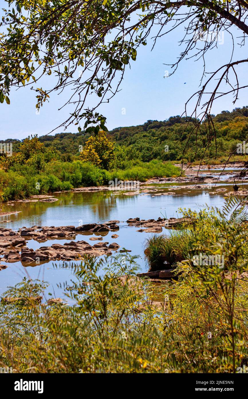 Pedrernales River Rocks taken near Marble Falls Texas Stock Photo - Alamy