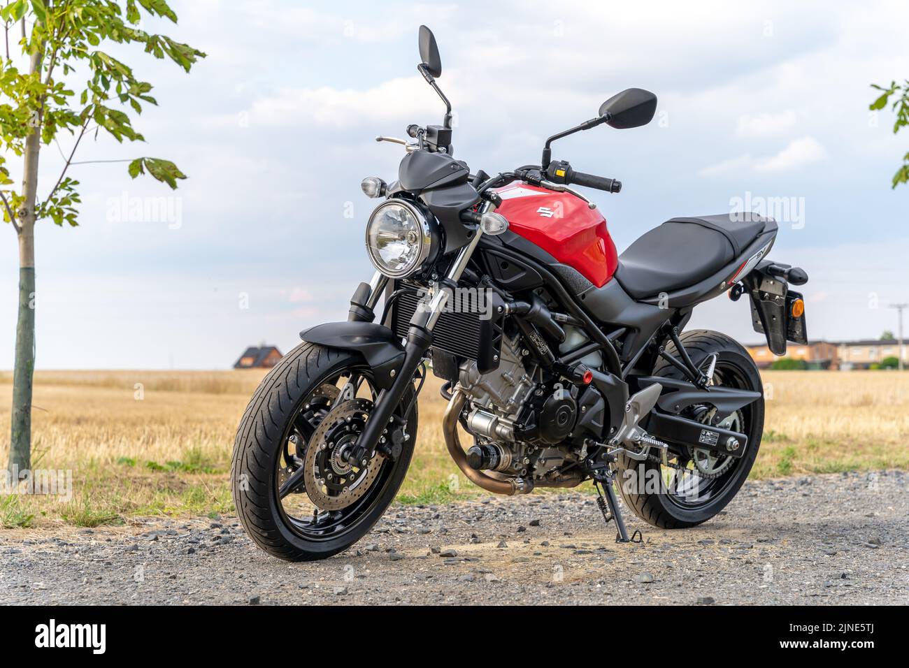 Suzuki SV650 (SV650A) ABS 2017 motorcycle Stock Photo - Alamy