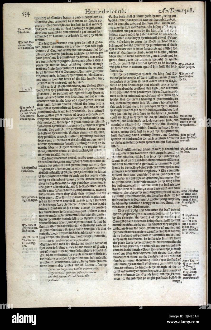 The Chronicles of England, Scotland and Ireland, Holinshed, 1587 - 1771 ...
