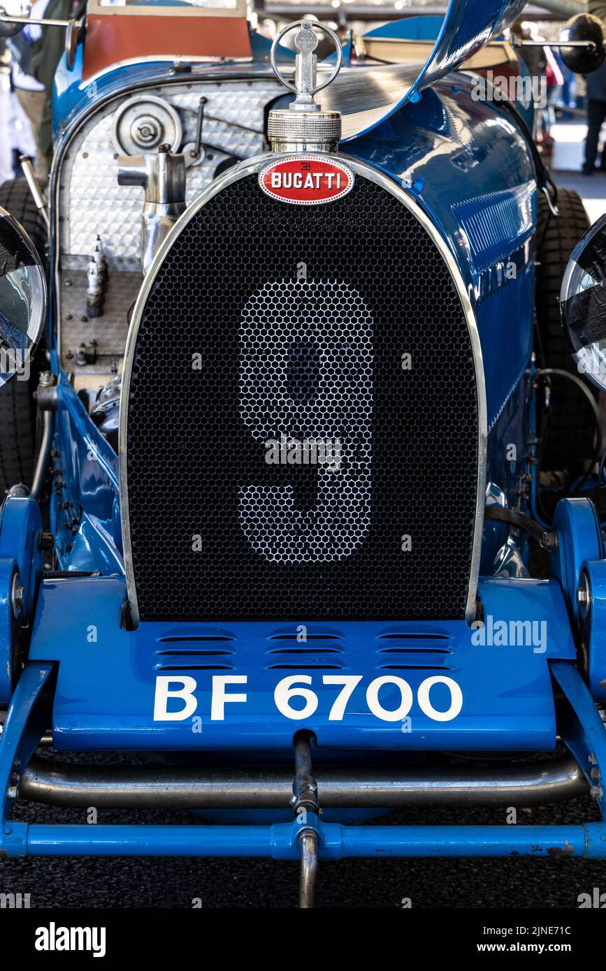 Marshall Bailey's 1926 Bugatti Type 35C. Varzi Trophy racer in the ...