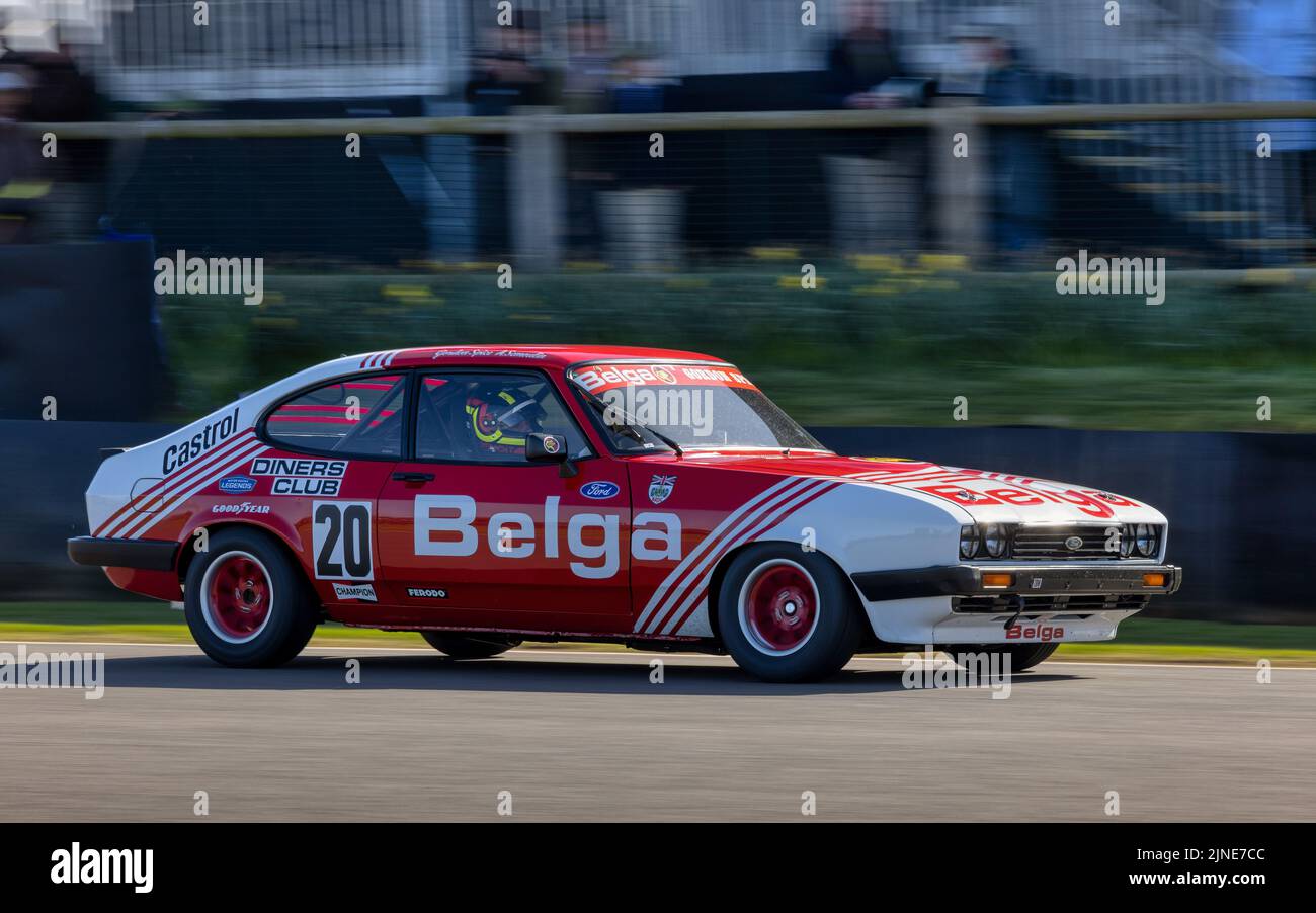 1979 Ford Capri III 3.0S with driver Nick Jarvis during the Gerry ...