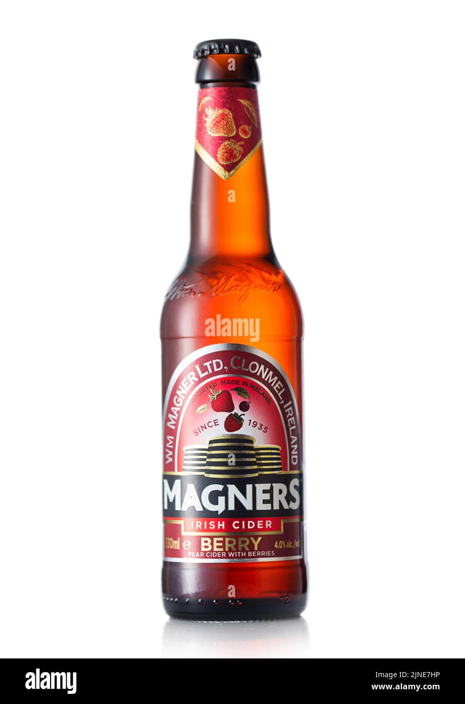 Magners bottle hi-res stock photography and images - Alamy