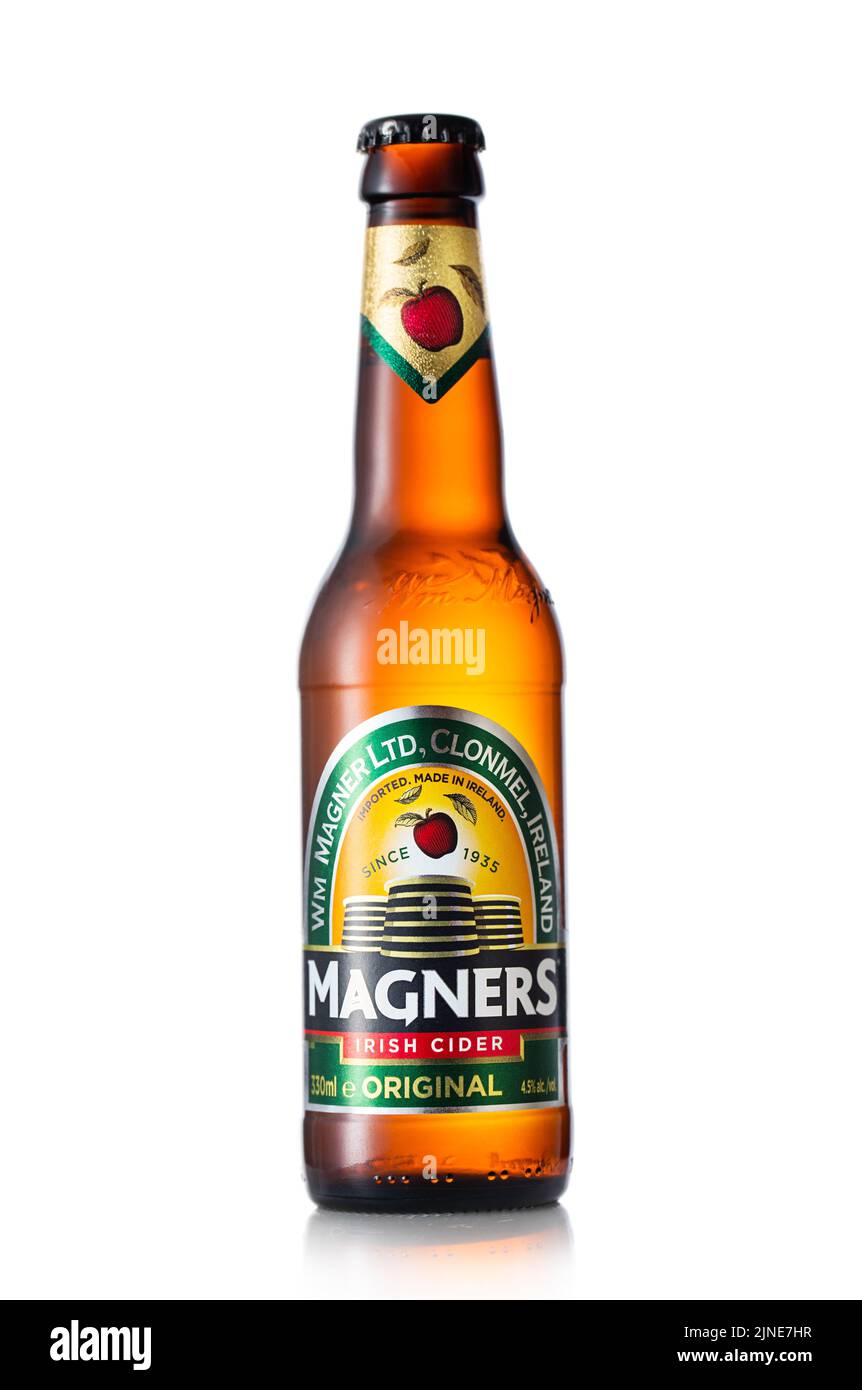 Magners pear cider Cut Out Stock Images & Pictures - Alamy