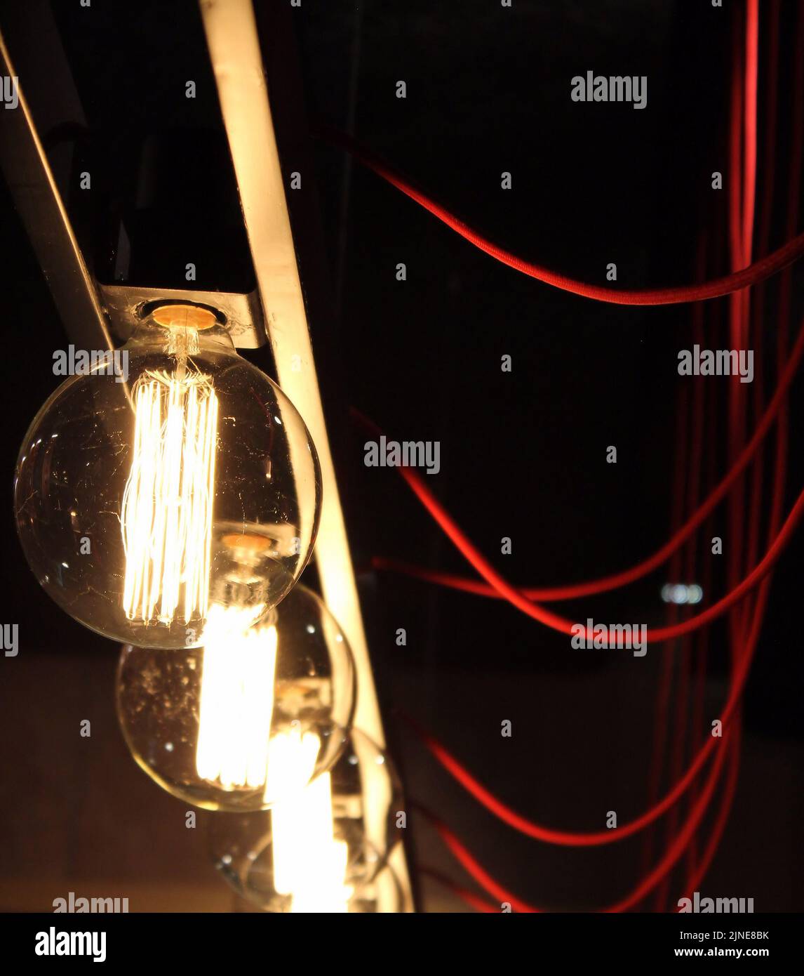 Red wires hi-res stock photography and images - Alamy