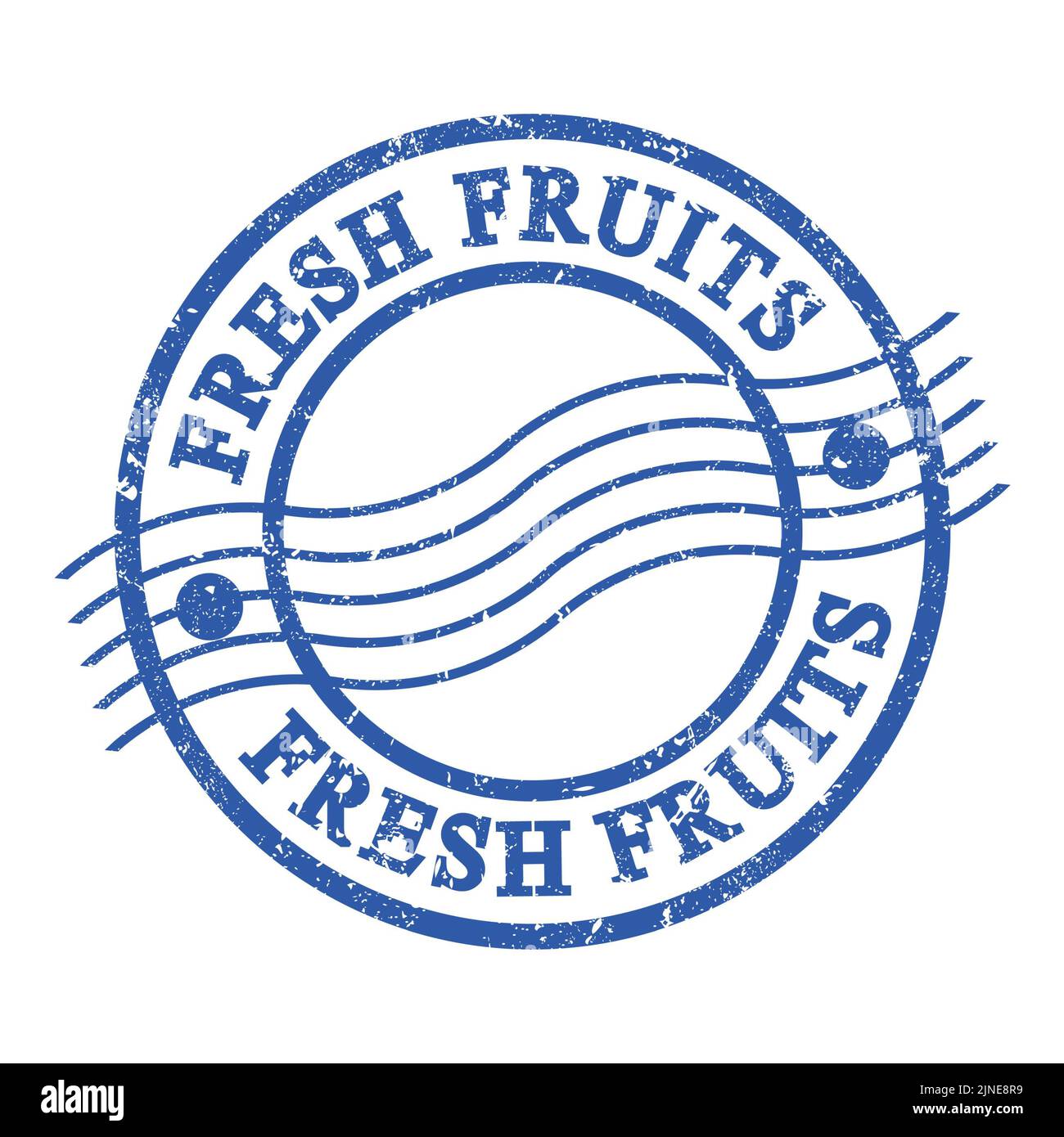 Fresh fruits stamp hi-res stock photography and images - Alamy