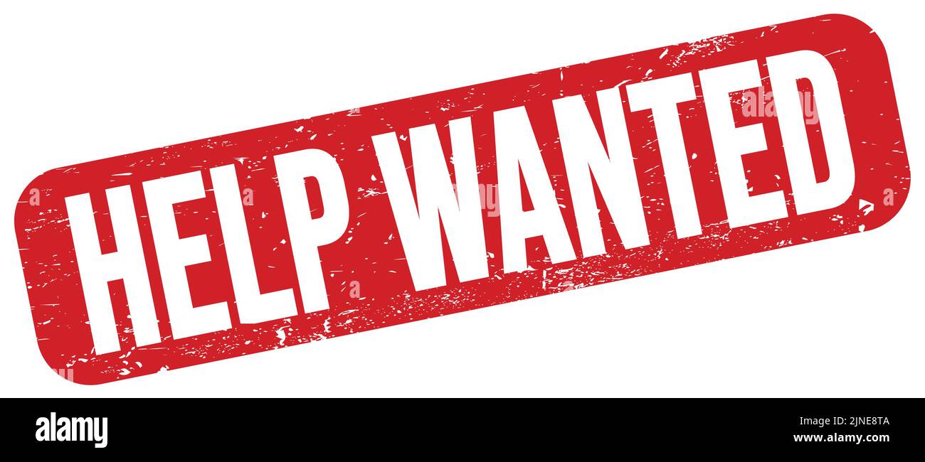 Help wanted seal hi-res stock photography and images - Alamy
