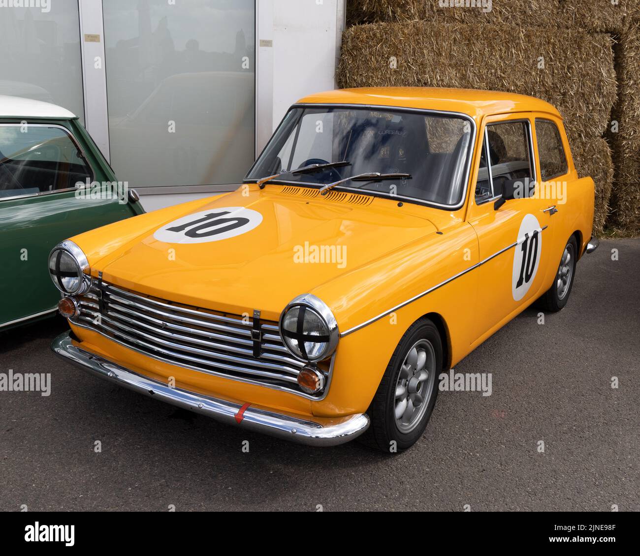 Austin A40 touring car saloon on display in the paddock at the 79th ...