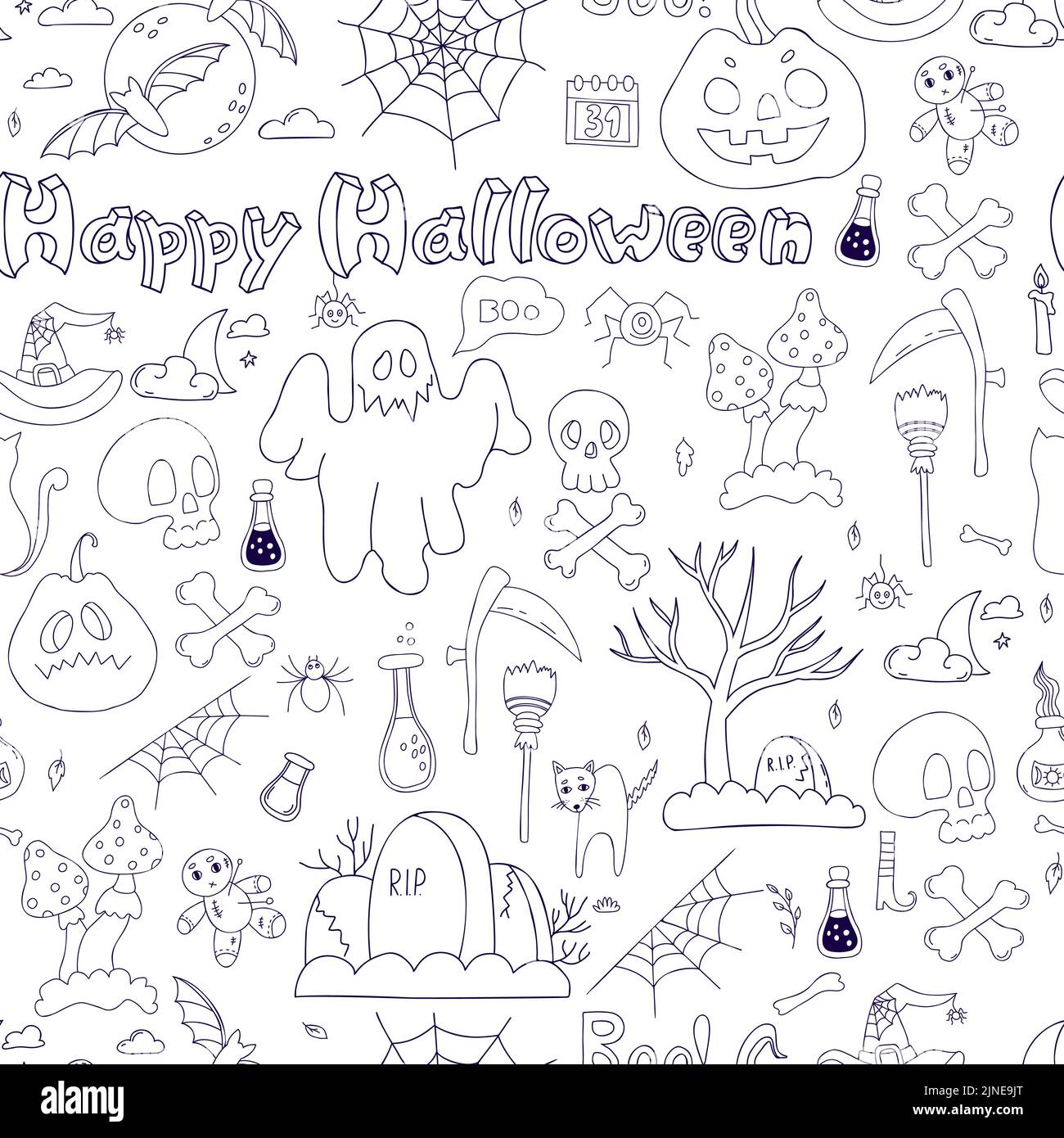 Spooky seamless loop hi-res stock photography and images - Alamy