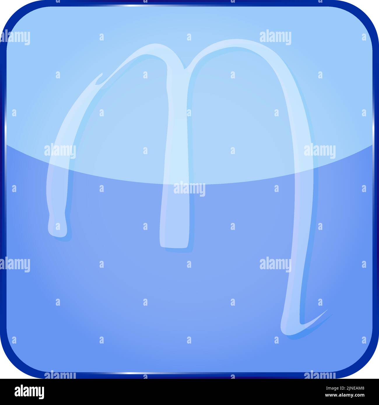 12 Zodiac Sign blue Icons: Vector Illustration: Scorpio Stock Vector ...