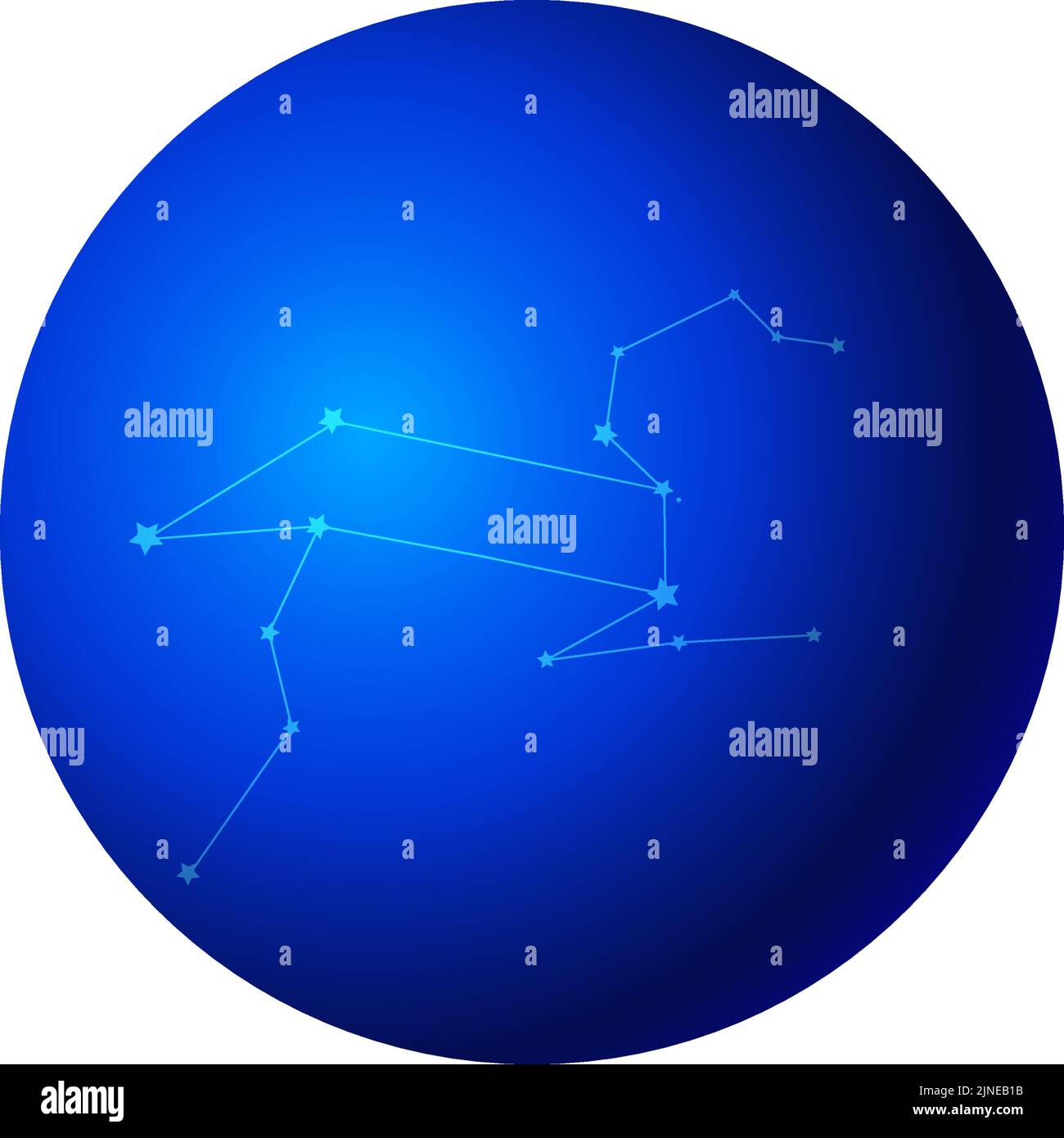 Leo blue Stock Vector Images - Alamy