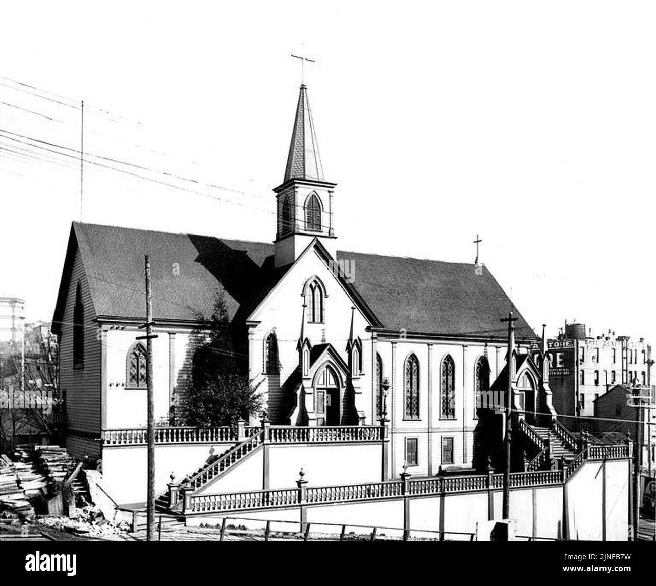 The Church of Our Lady of Good Help, Seattle Stock Photo - Alamy